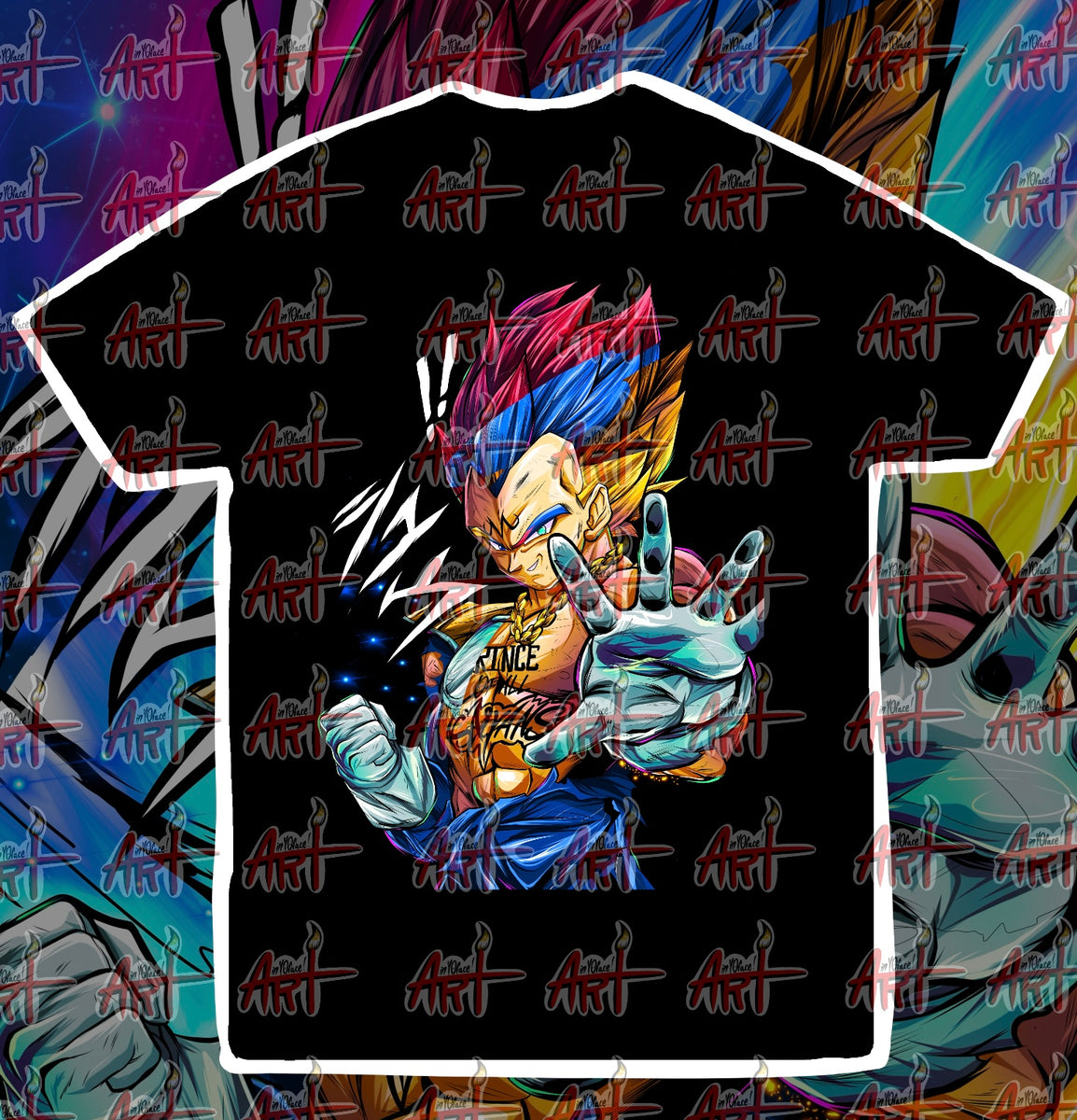 Multi Color Prince Shirt – inyoface Art