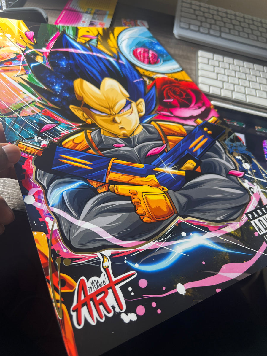 Prince Jin Poster Gold / Holographic – inyoface Art