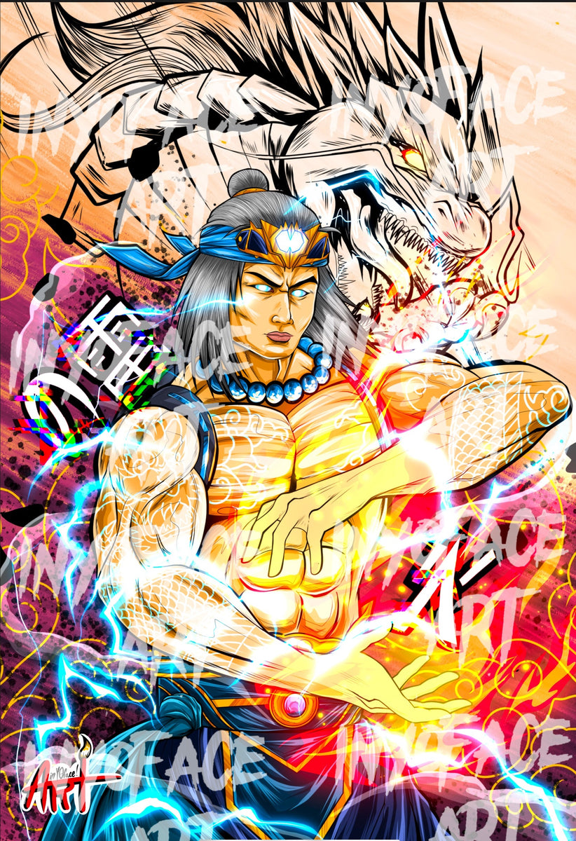Fire God Poster – inyoface Art
