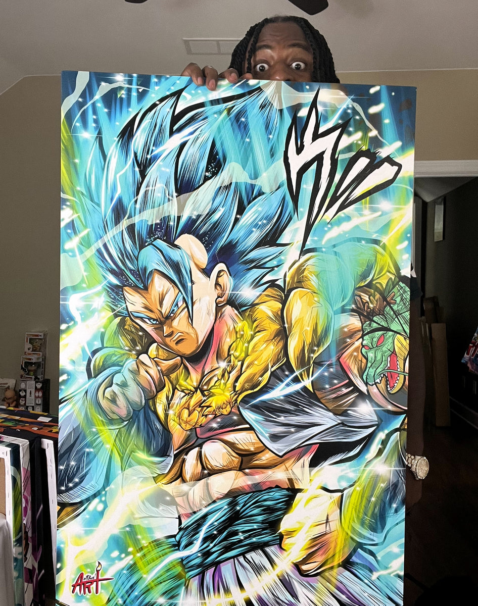 BLUE FUSION CANVAS – inyoface Art