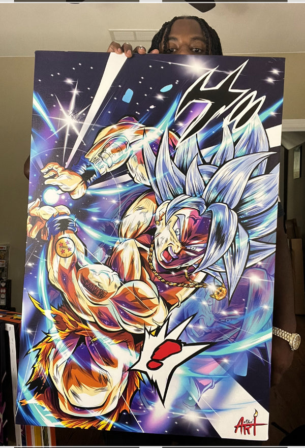 Ultra Blast Canvas - inyoface Art