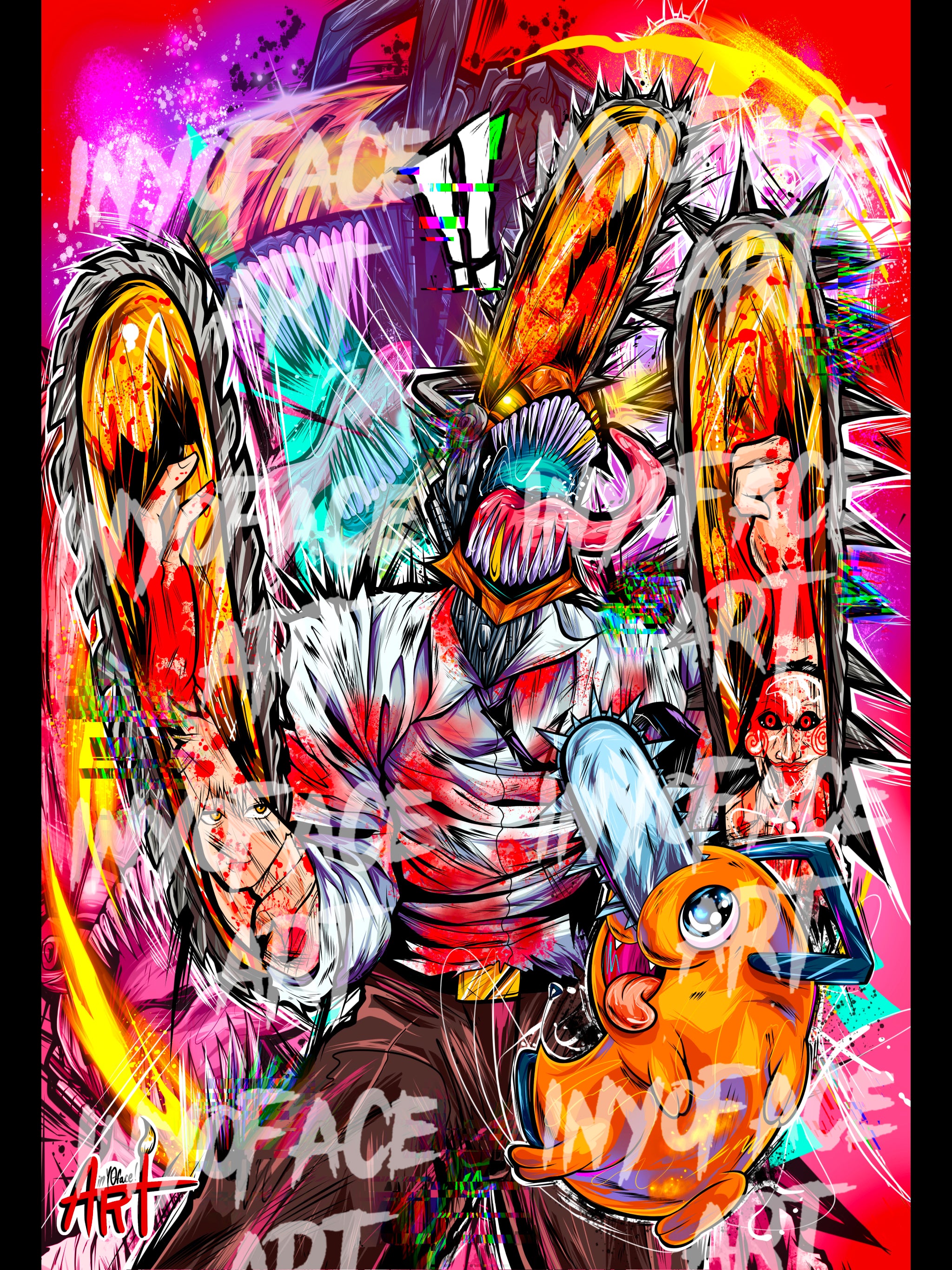 Chain Poster – inyoface Art