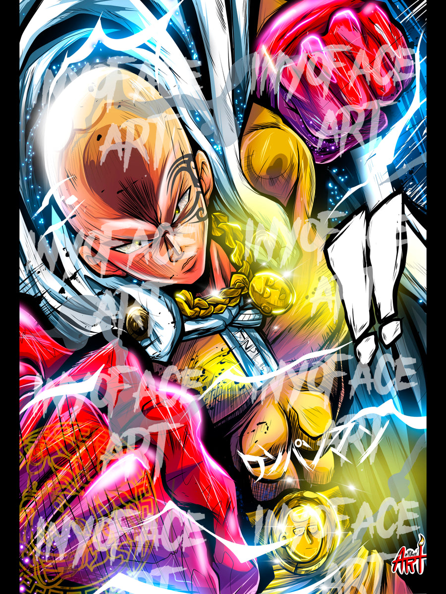 Super punch poster – inyoface Art