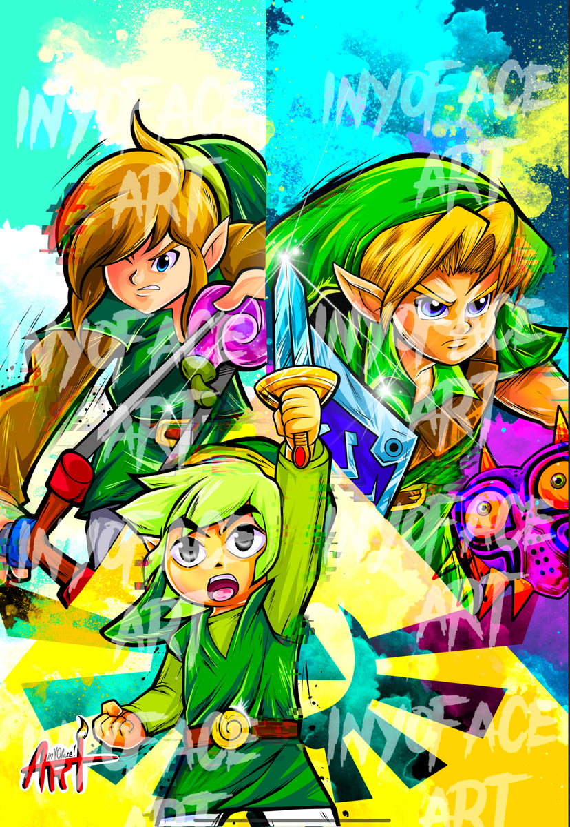Link Up Poster – inyoface Art