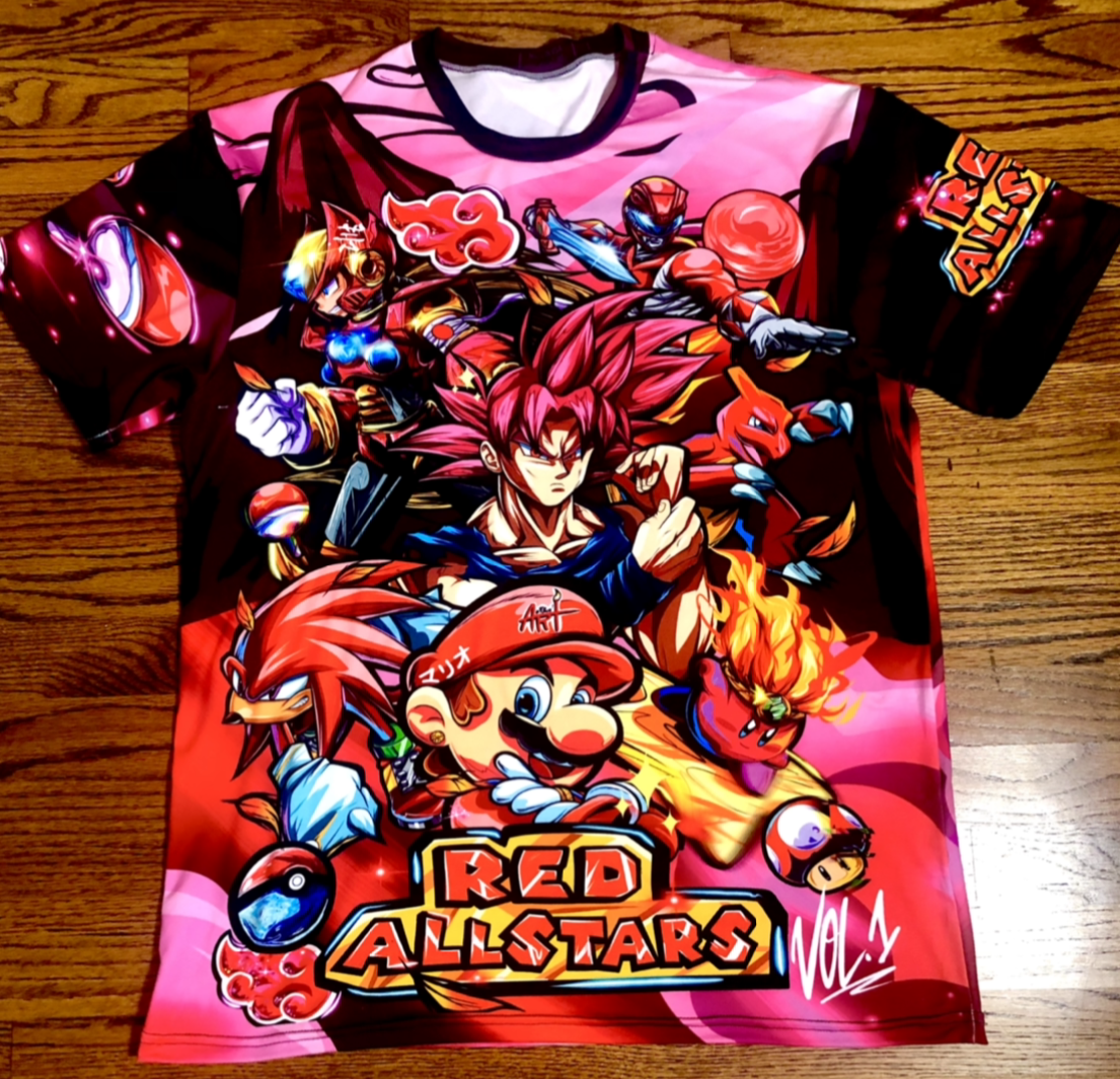 Red All Stars Volume 1 – inyoface Art