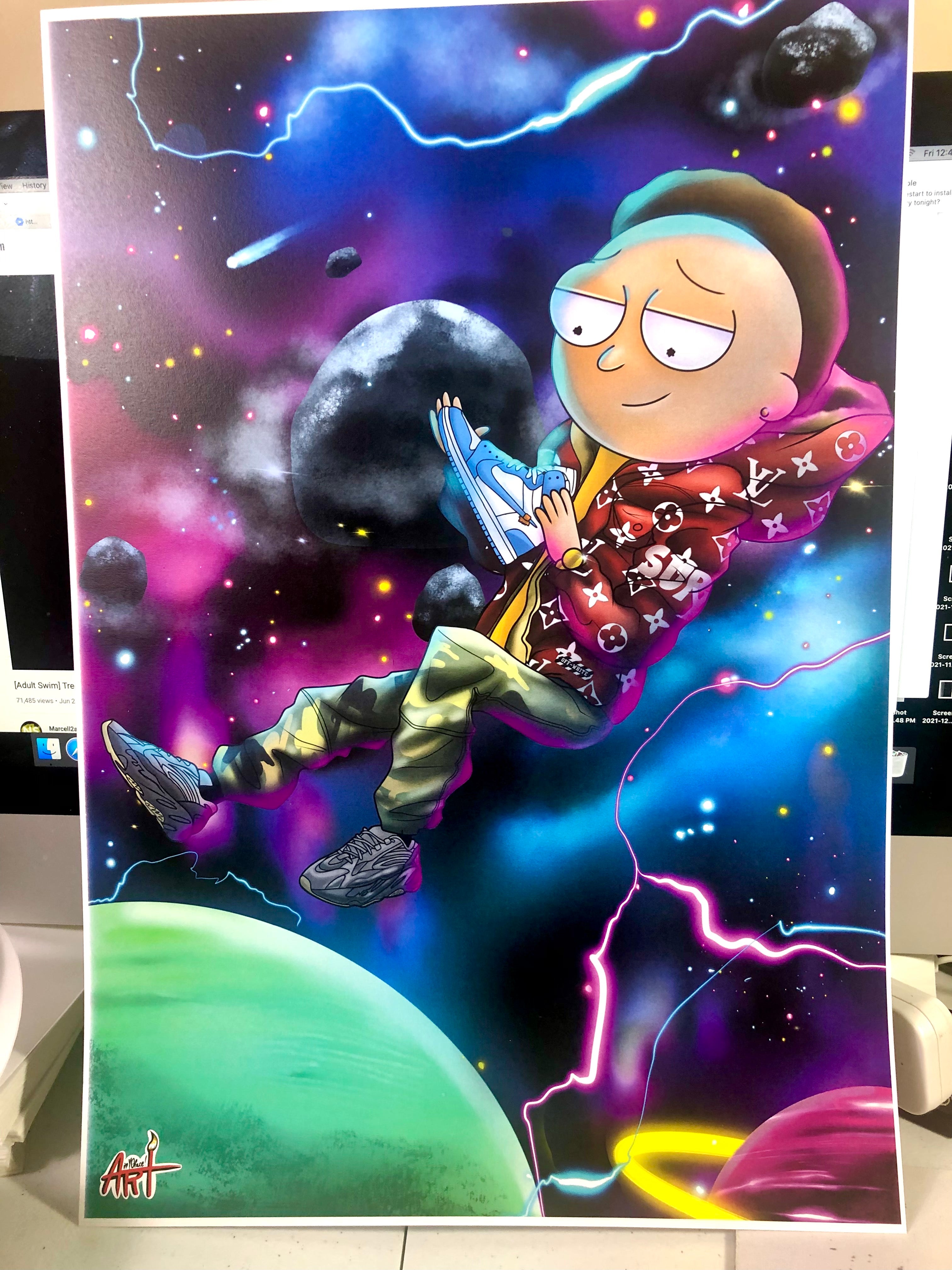 Hype Galaxy Poster - inyoface Art