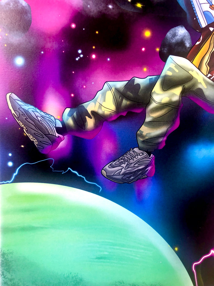 Hype Galaxy Poster – inyoface Art