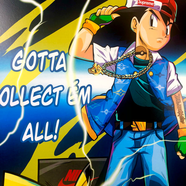 Gotta Collect Em All Poster - inyoface Art
