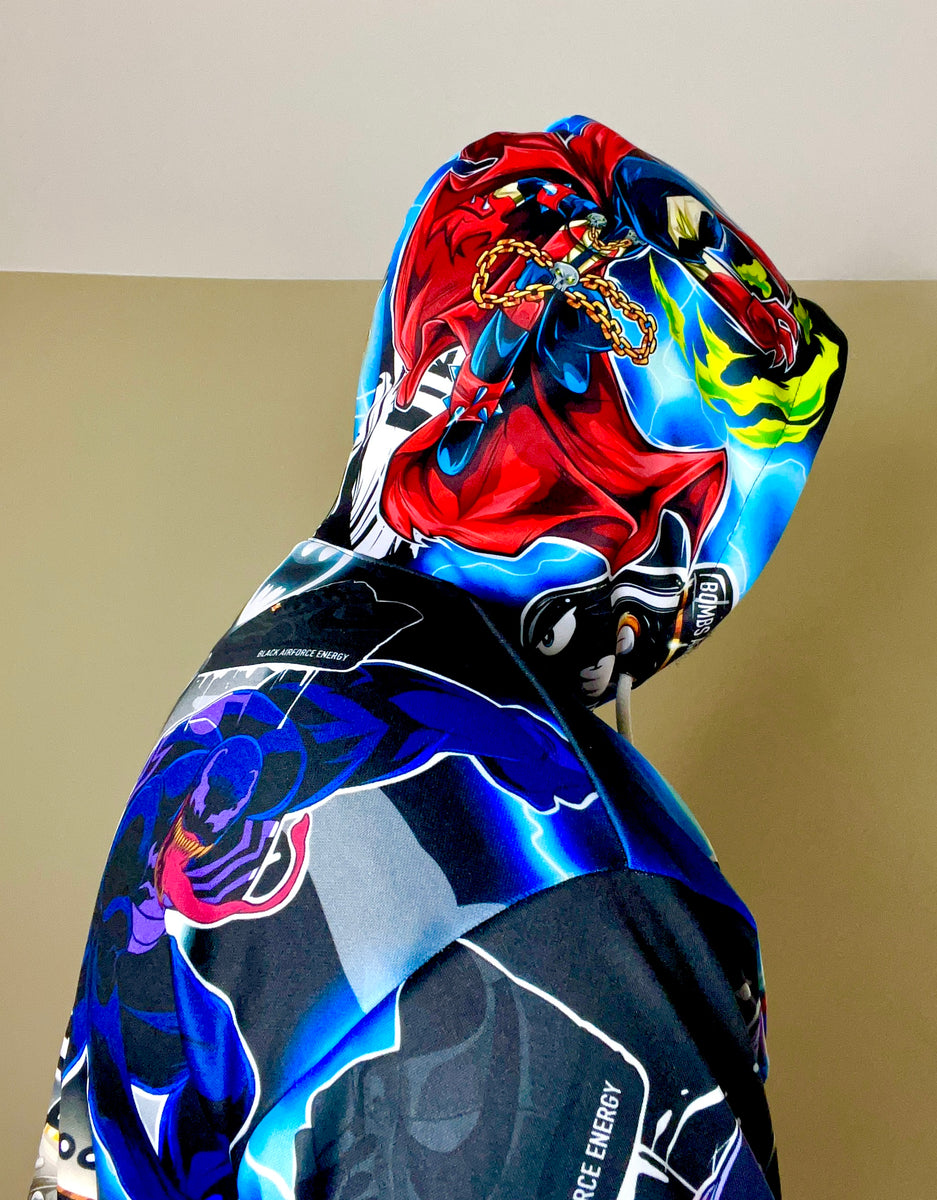 Black Allstars Vol.1 Hoodie – inyoface Art